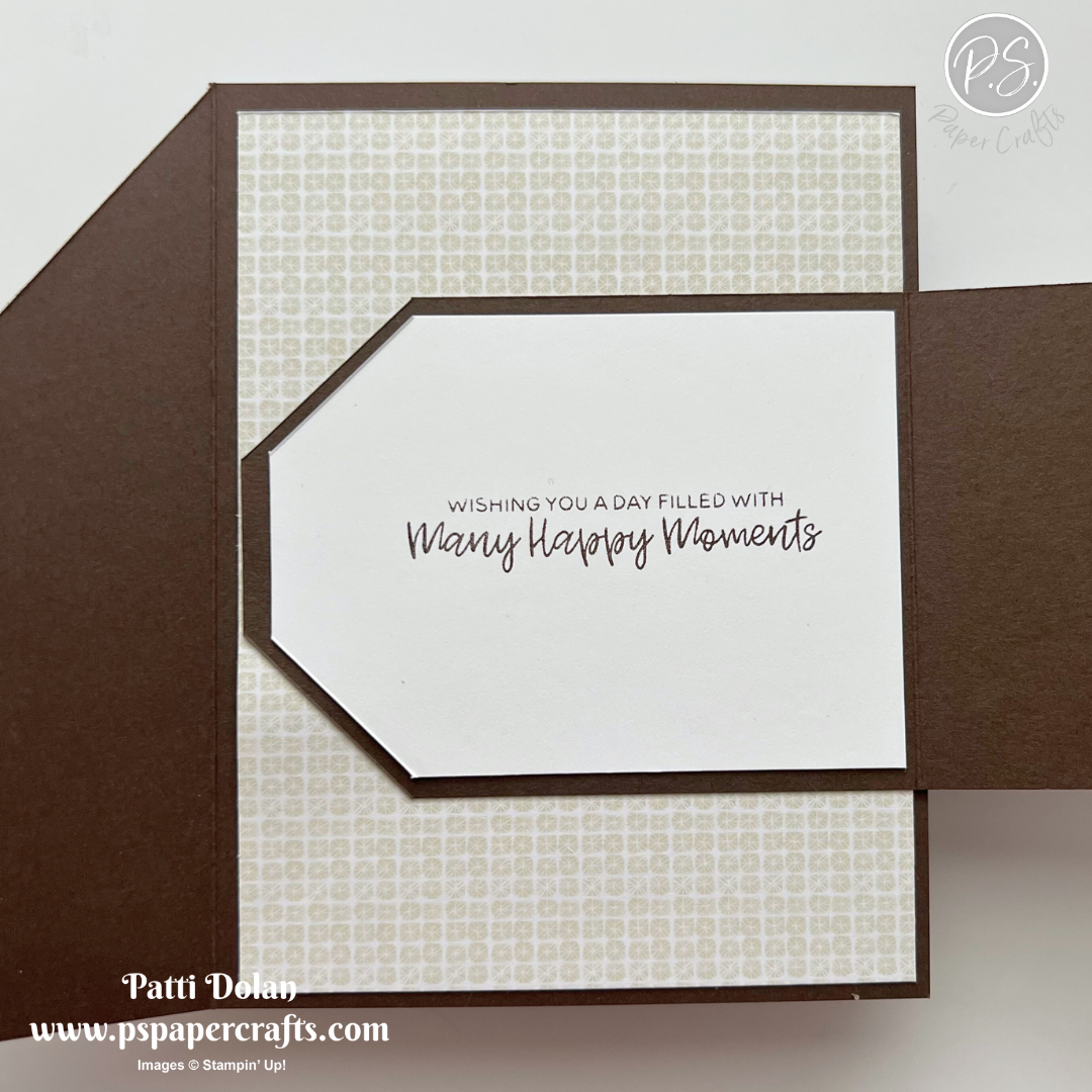 Triangle Flap Fold Cards — P.S. Paper Crafts