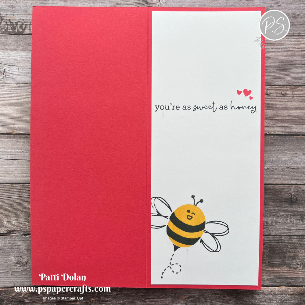 Sketch Saturday - Bee My Valentine — P.S. Paper Crafts