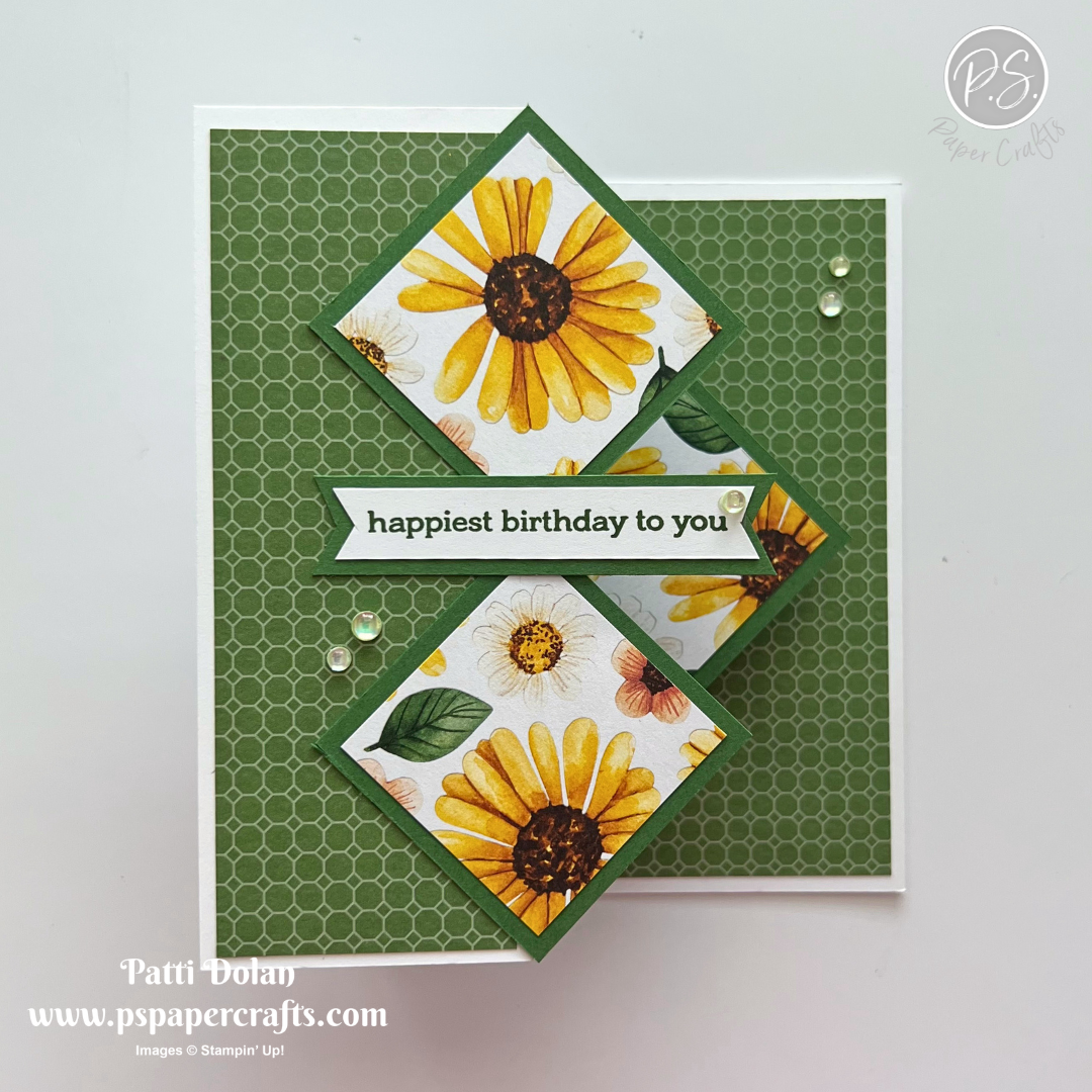 Diamond Pop Up Fun Fold Cards — P.S. Paper Crafts