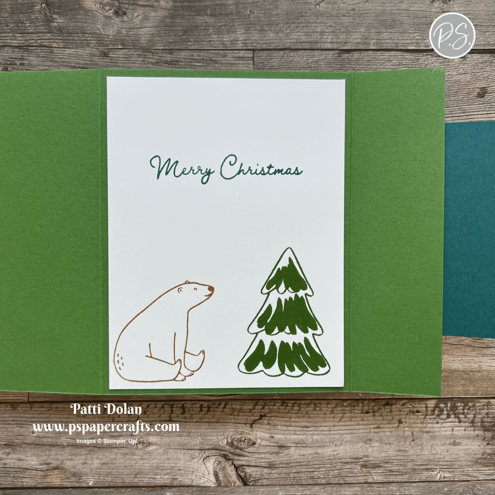 Double Flap Fold Card — P.S. Paper Crafts