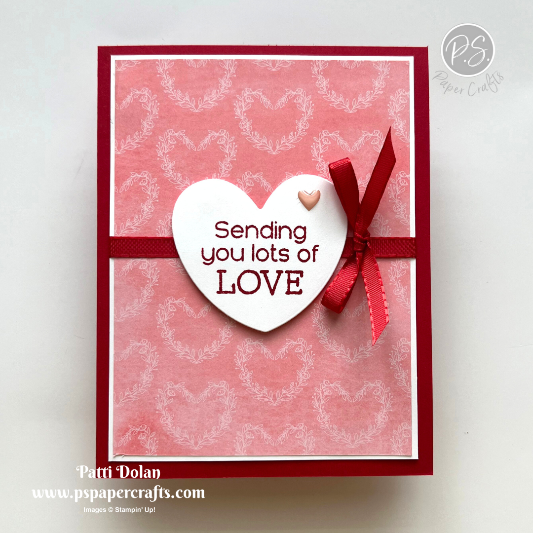Hooray For Surprises - Sending Love Card — P.S. Paper Crafts