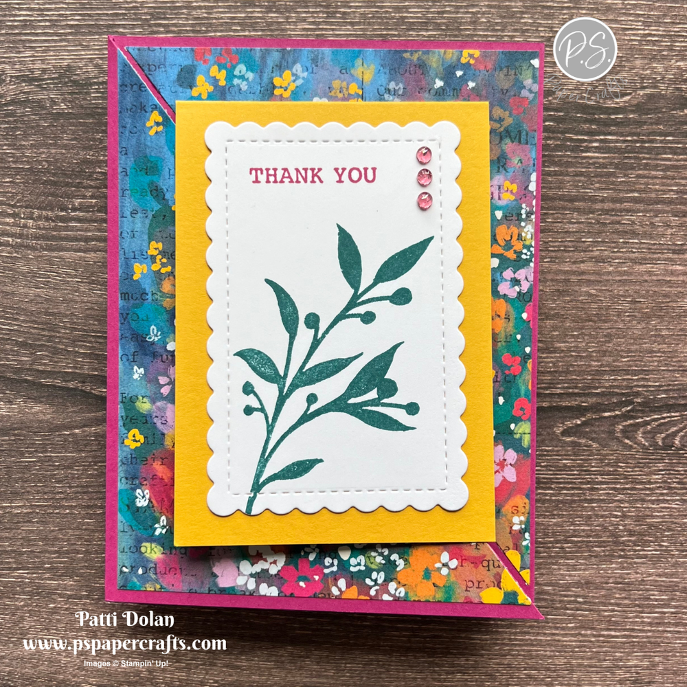 Triangle Fun Fold Cards — P.S. Paper Crafts