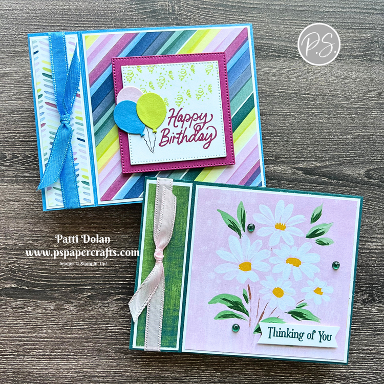 Easy Bookbinding Fun Fold Cards — P.S. Paper Crafts