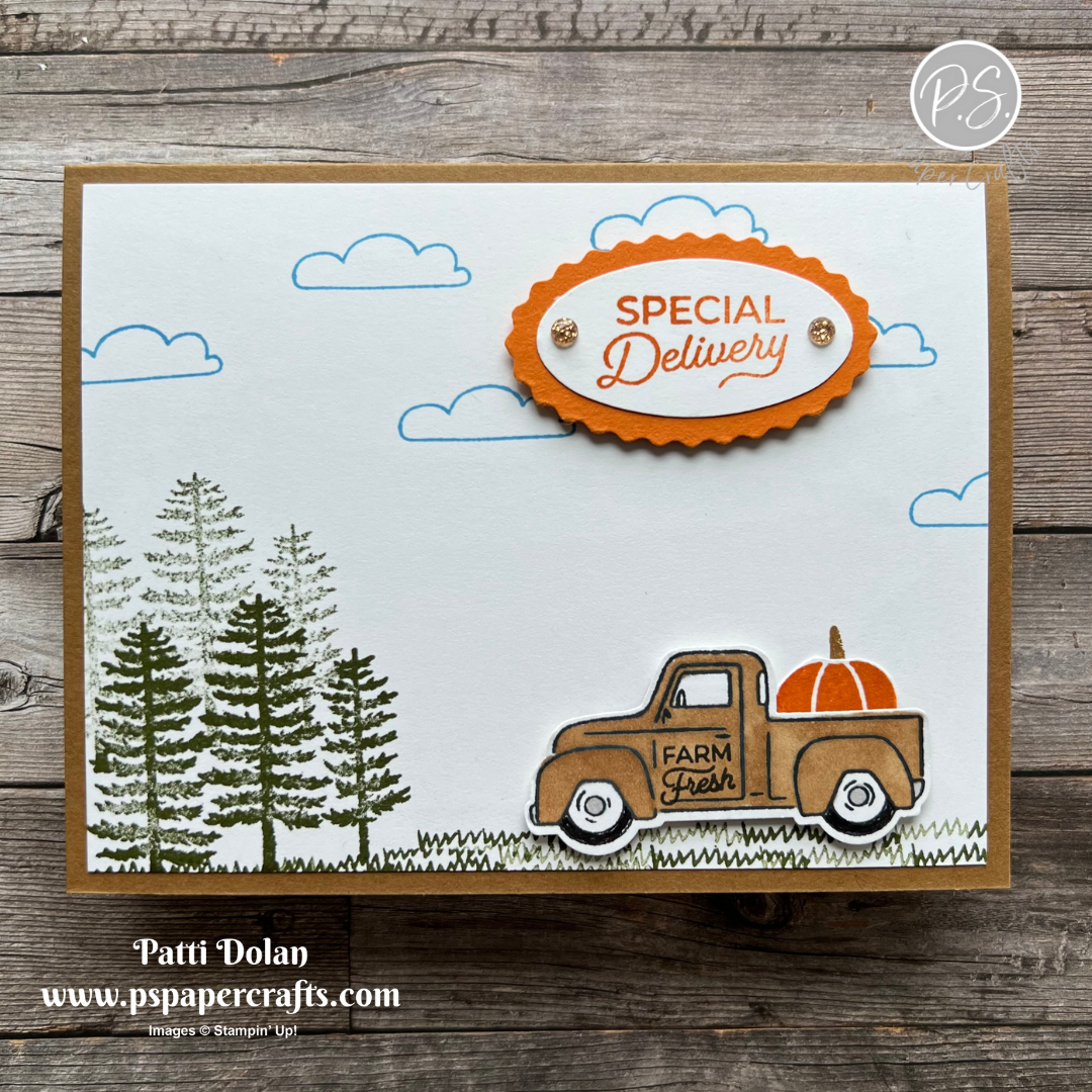 Trucking Along - Special Delivery — P.S. Paper Crafts