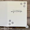 Snow Crystal Christmas Card — P.S. Paper Crafts