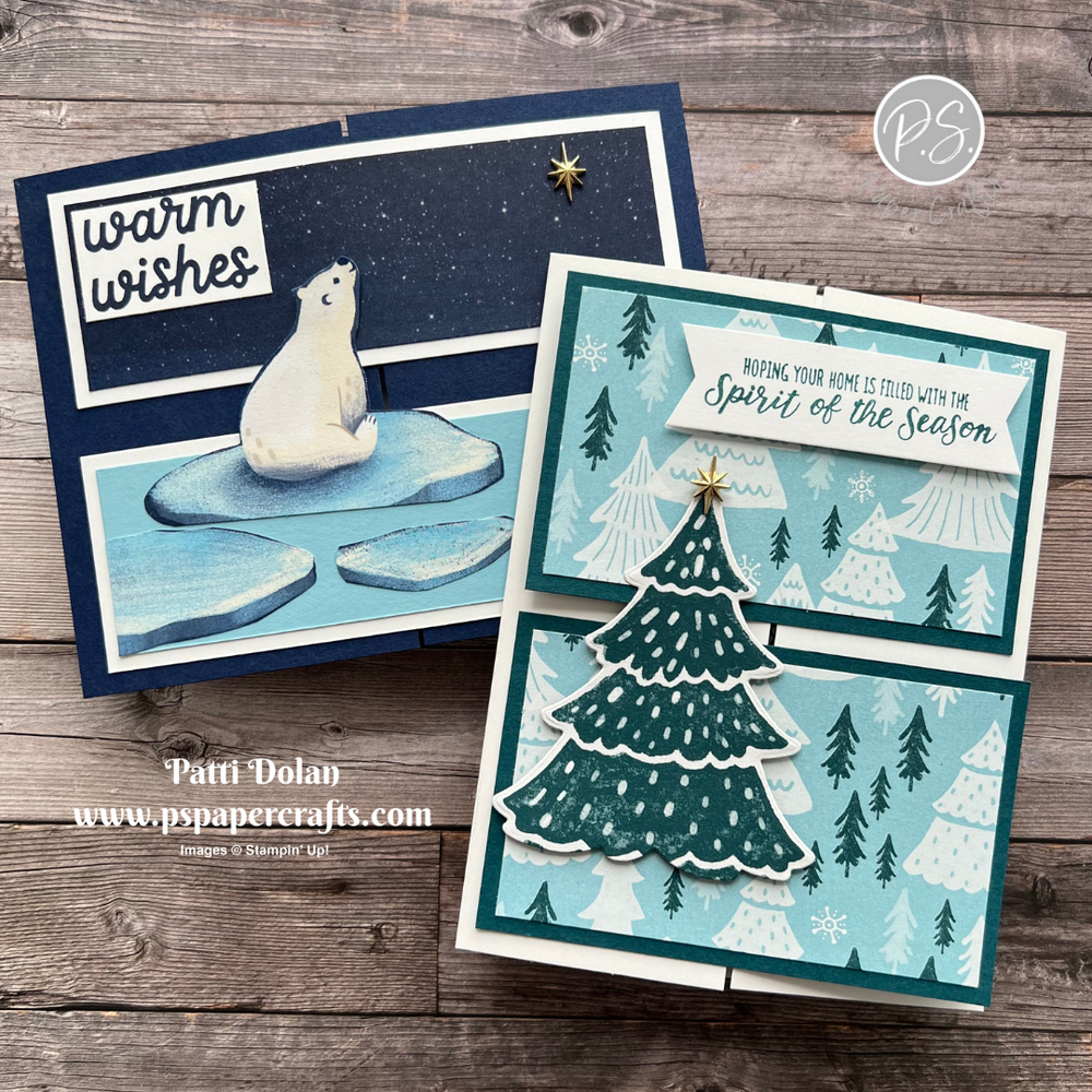 Crossover Gatefold Cards — P.S. Paper Crafts