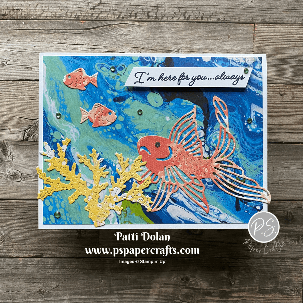 Waves Of The Ocean meets Seascape — P.S. Paper Crafts