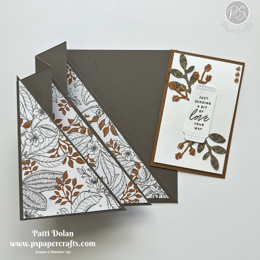 Triangle Accordion Pocket Fold Cards — P.S. Paper Crafts
