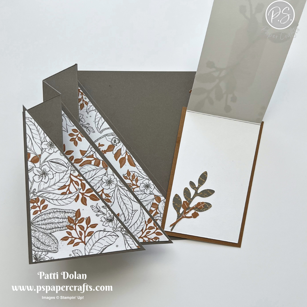 Triangle Accordion Pocket Fold Cards — P.S. Paper Crafts