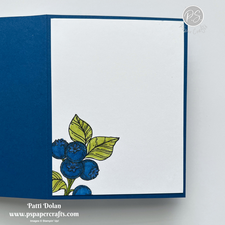 Sketch Saturday - Blueberry Bunches — P.S. Paper Crafts