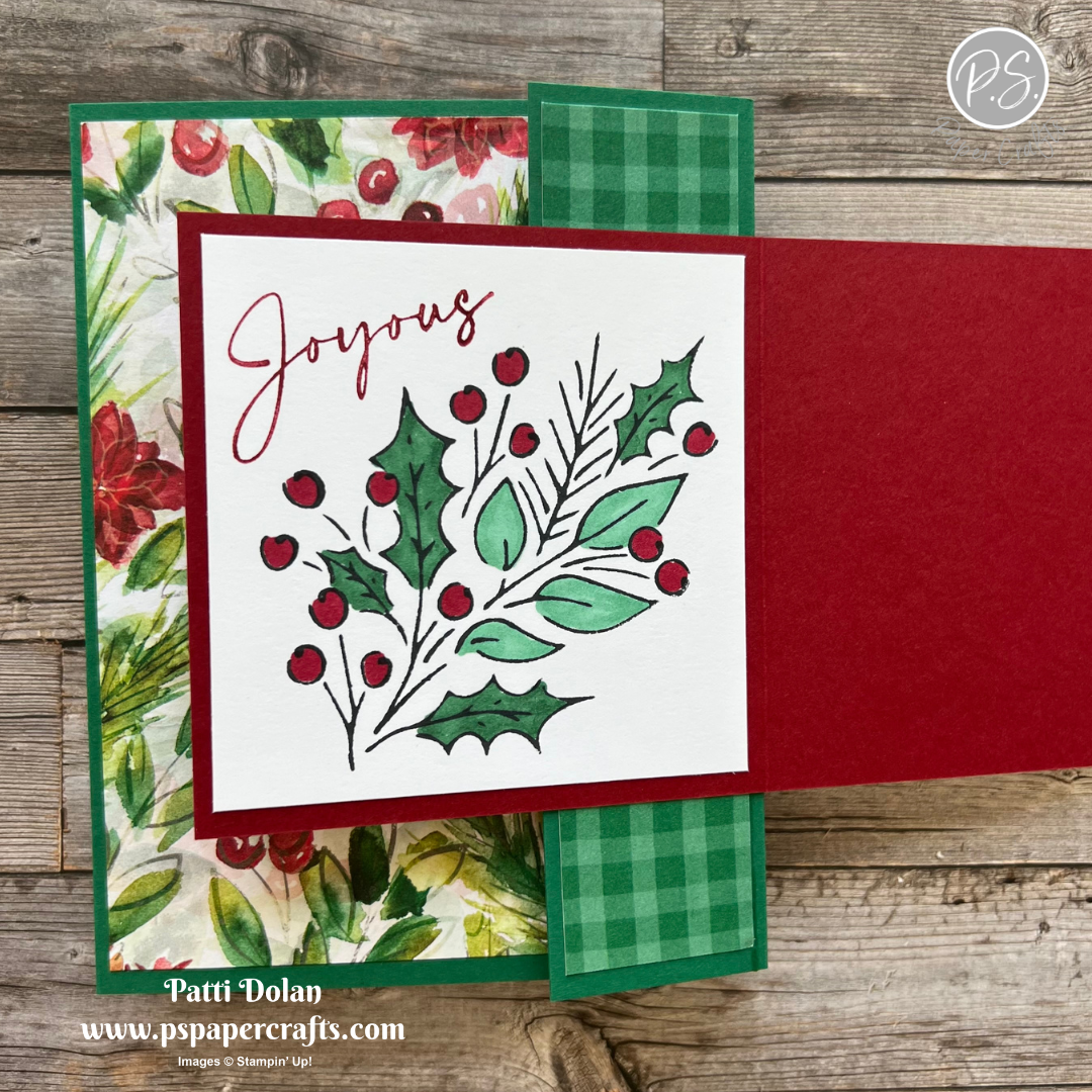 Double Flap Fold Card — P.S. Paper Crafts