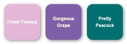 Regal Flora - Color Combo — P.S. Paper Crafts