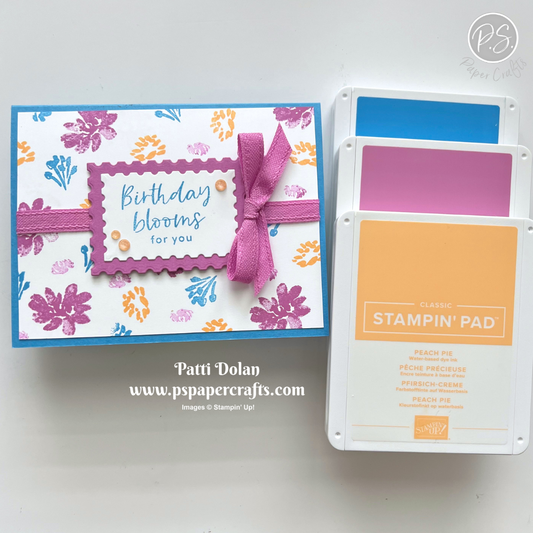 Textured Floral Color Combo — P.S. Paper Crafts