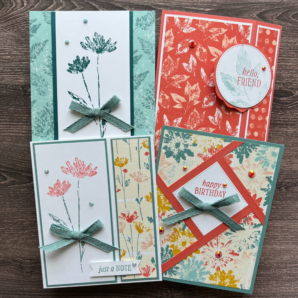 August Card Class To Go — P.S. Paper Crafts