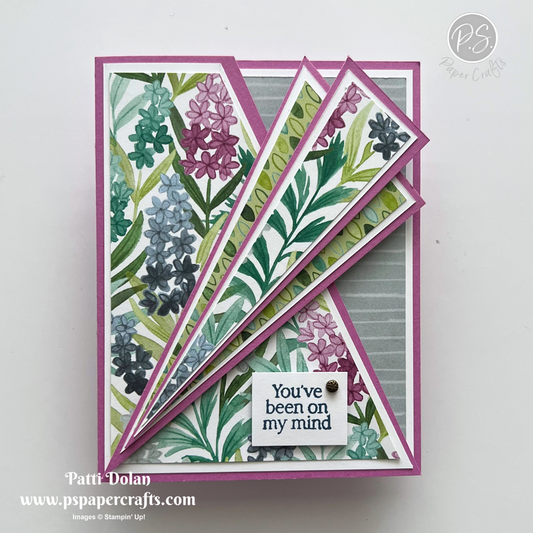 Pretty Fan Fold Cards — P.S. Paper Crafts