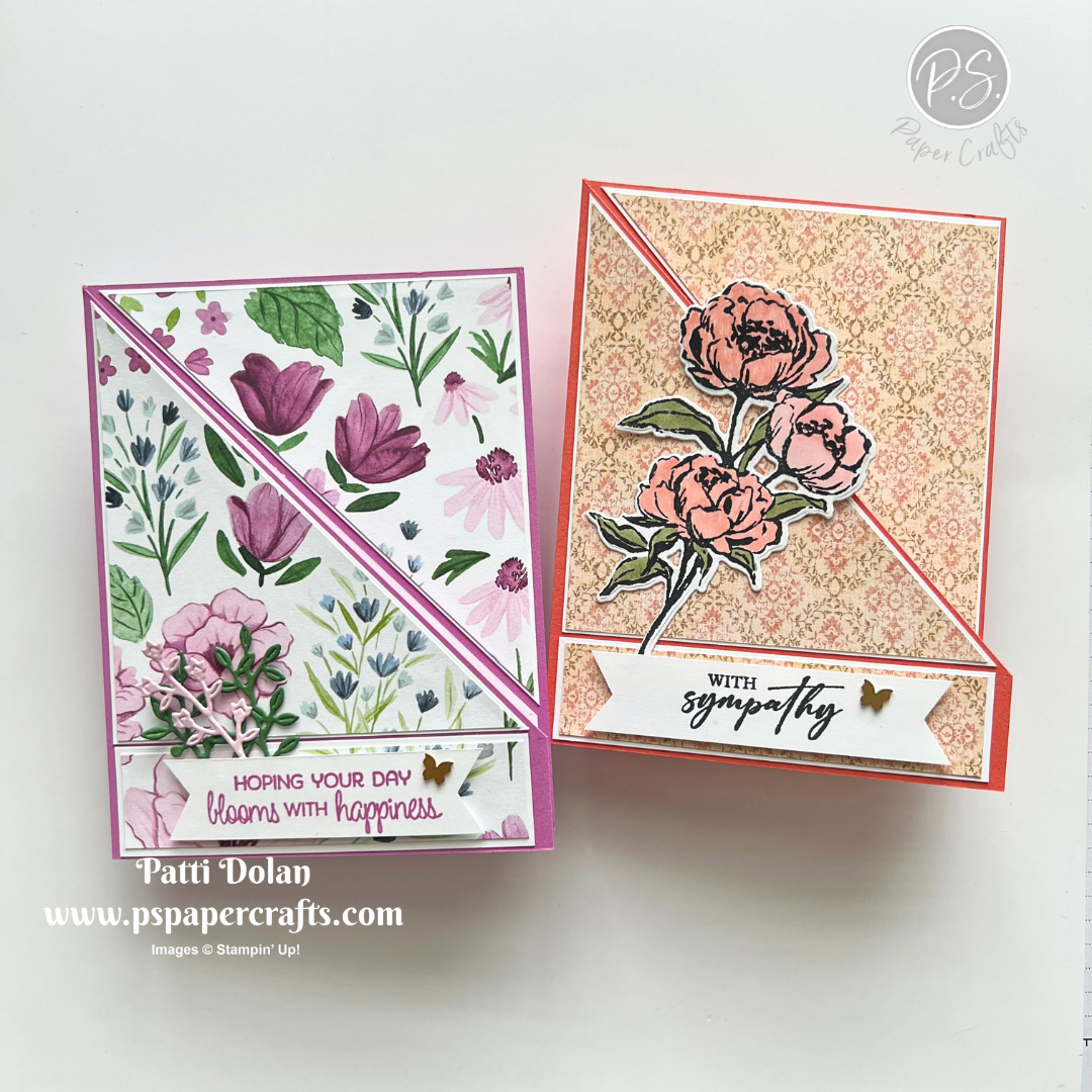Corner Fold Cards — P.S. Paper Crafts