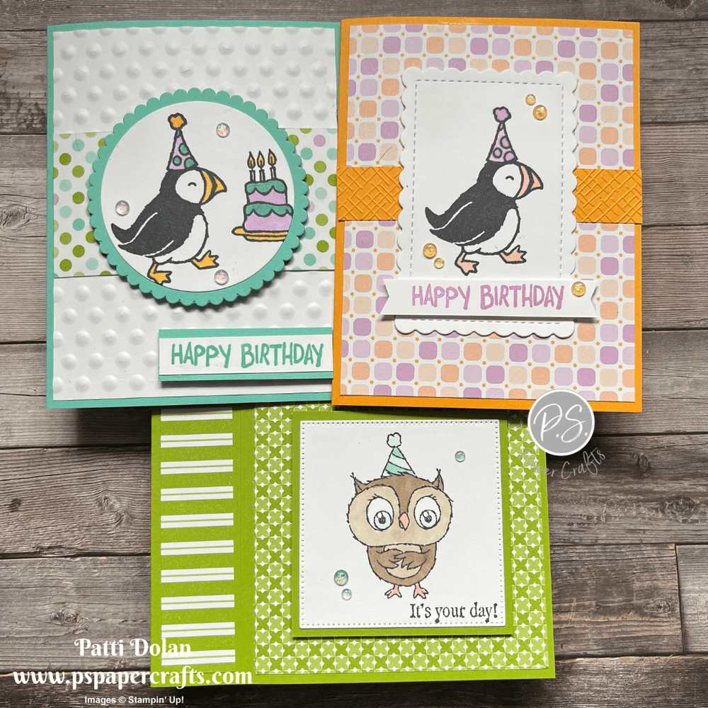 Cute Kids Cards - Birthday Series Class 2 — P.S. Paper Crafts