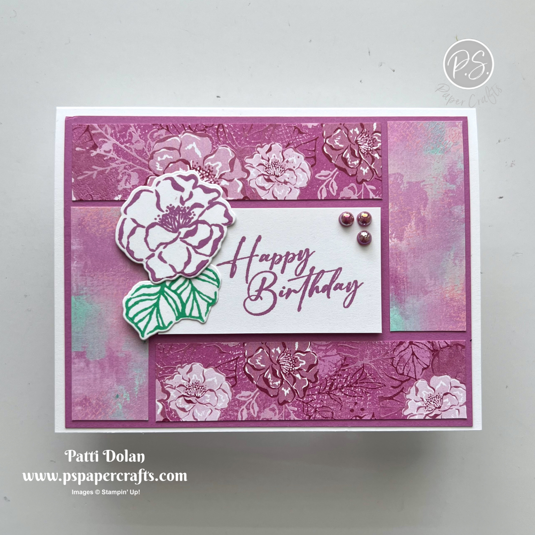 Patchwork Border Cards — P.S. Paper Crafts