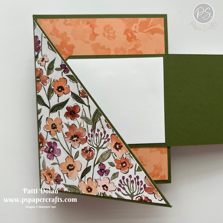 Triangle Flap Fold Cards — P.S. Paper Crafts