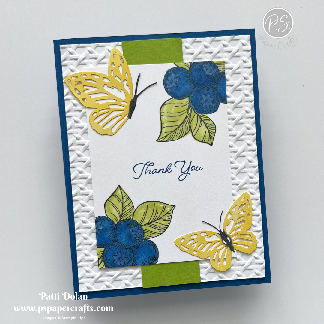 Sketch Saturday - Blueberry Bunches — P.S. Paper Crafts