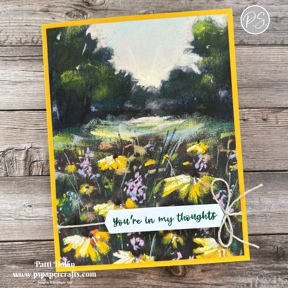 Meandering Meadows Sympathy Card — P.S. Paper Crafts