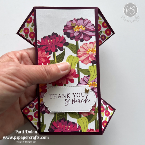 Double Fan Fold Cards — P.S. Paper Crafts