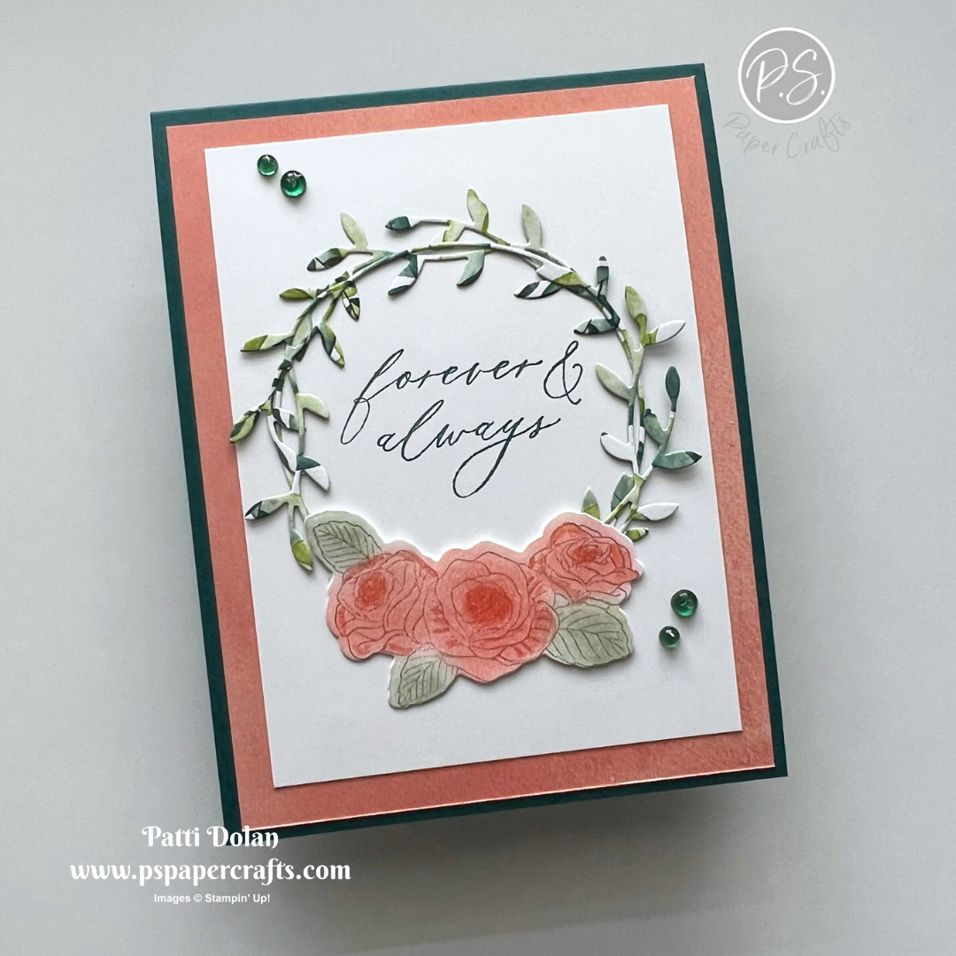 Lifetime of Love Wedding Card — P.S. Paper Crafts