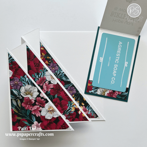 Triangle Accordion Pocket Fold Cards — P.S. Paper Crafts