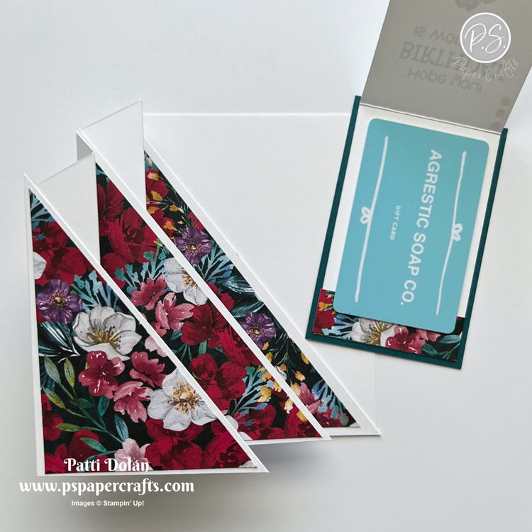 Triangle Accordion Pocket Fold Cards — P.S. Paper Crafts