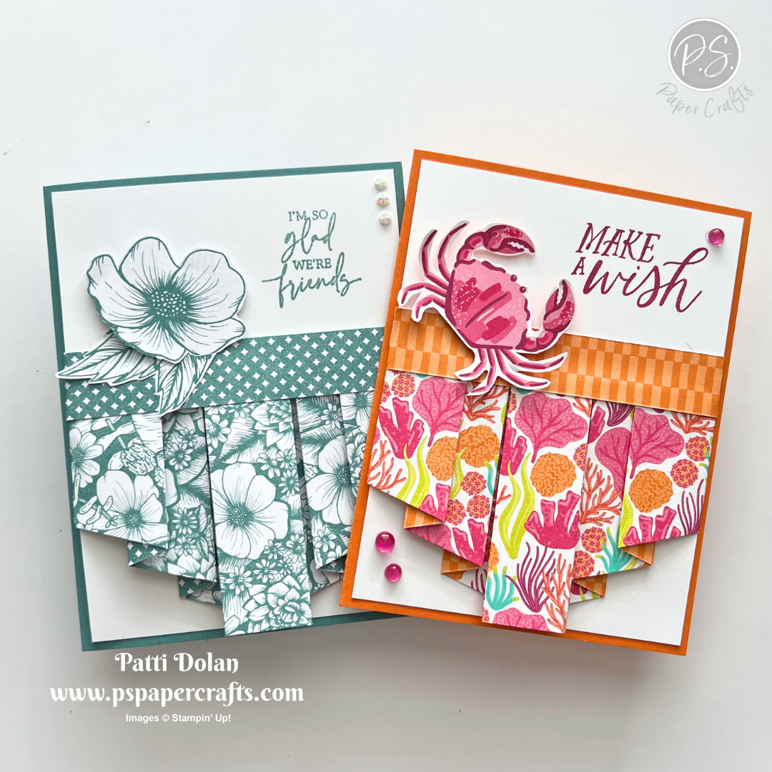 Pleated Fold Cards — P.S. Paper Crafts
