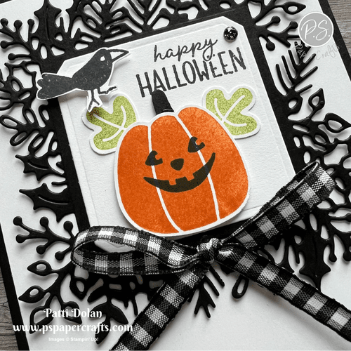 Fun Halloween Card using Pick Of The Patch — P.S. Paper Crafts