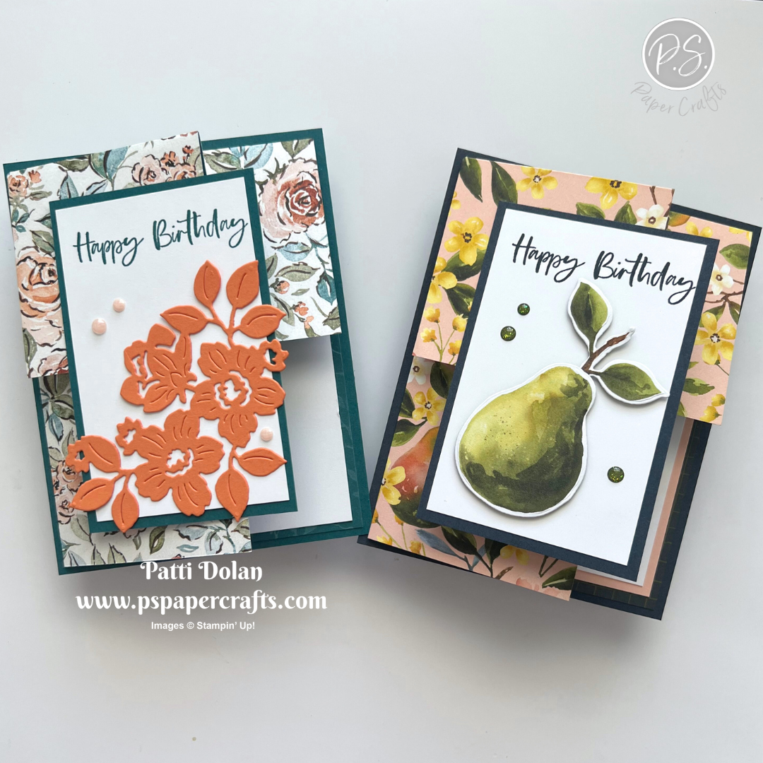 Easy Corner Fold Cards — P.S. Paper Crafts