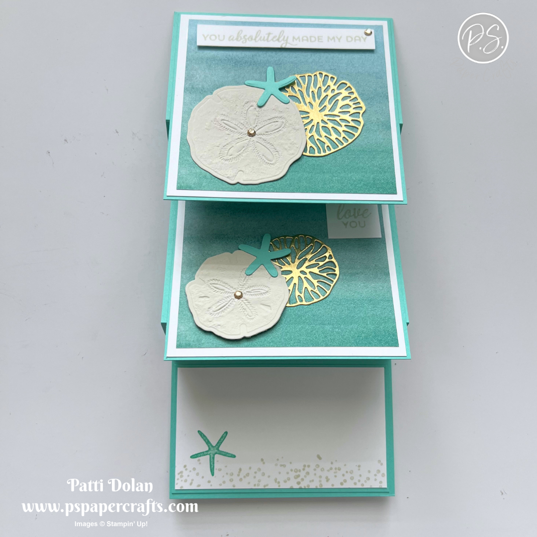 Tri-Fold Accordion Fun Fold Cards — P.S. Paper Crafts