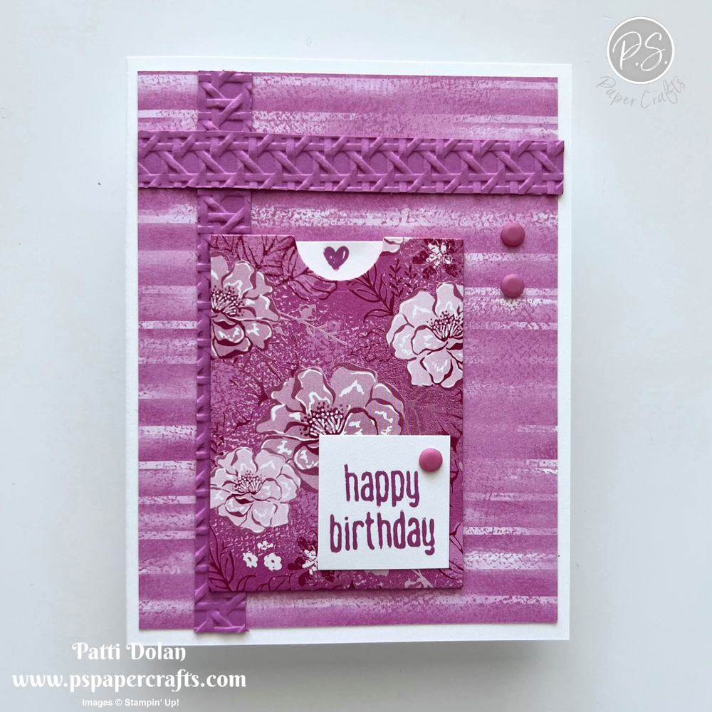 Sketch Challenge - Pocket Thoughts — P.S. Paper Crafts