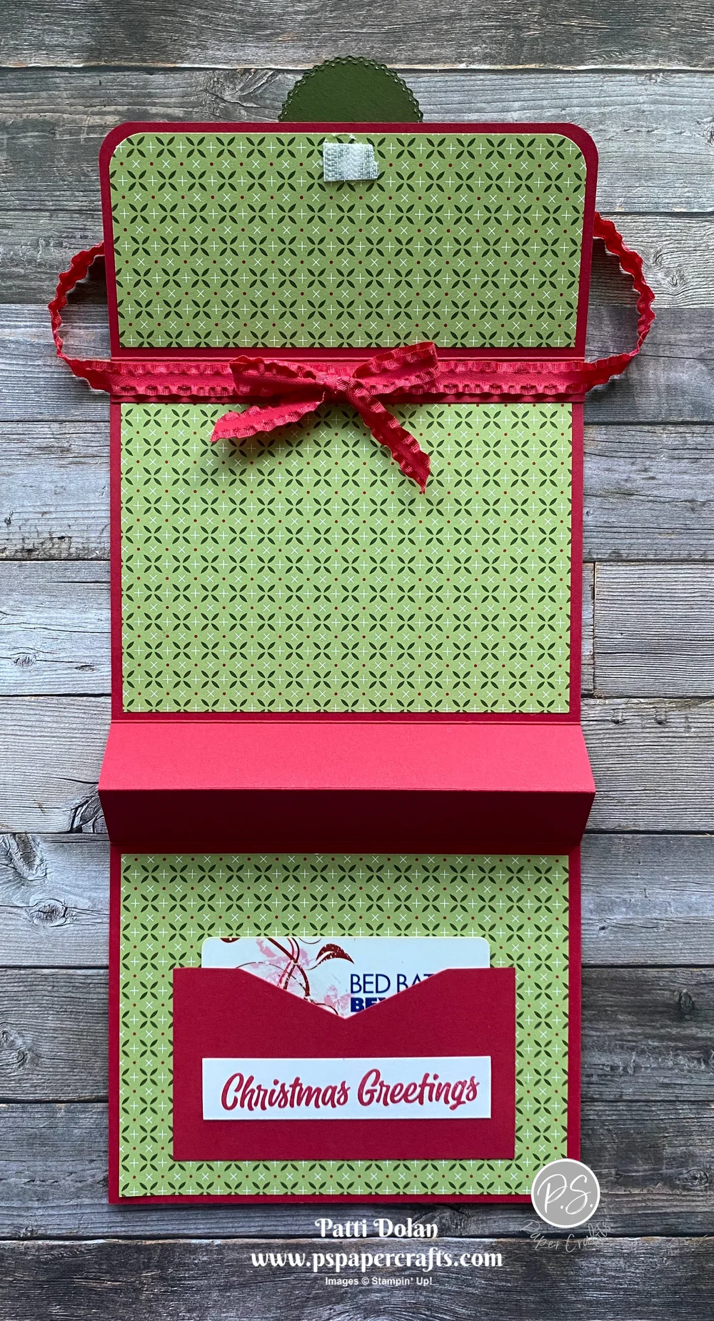 Fun Pocketbook Gift Card Holders — P.S. Paper Crafts
