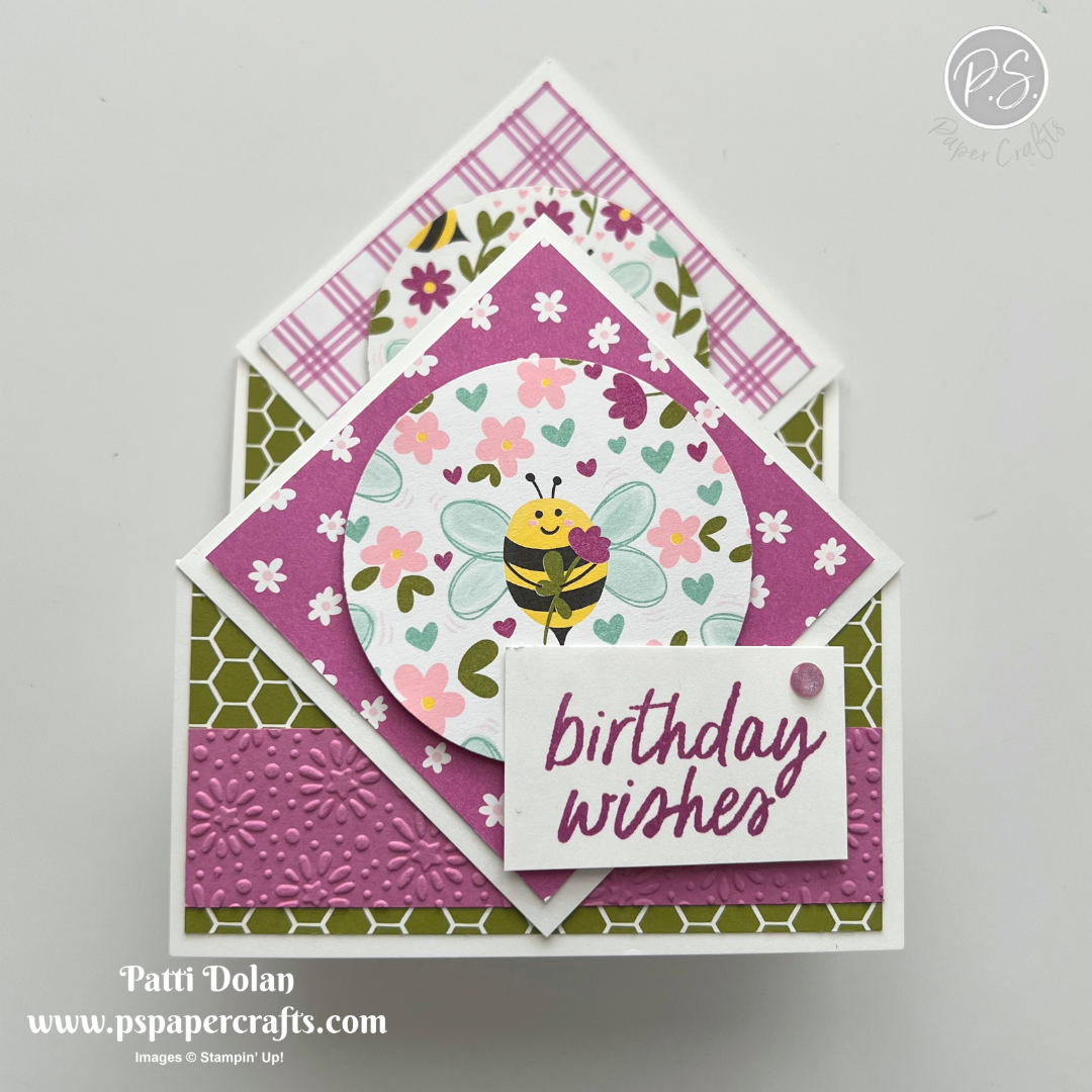 Double Diamond Fun Fold Cards — P.S. Paper Crafts