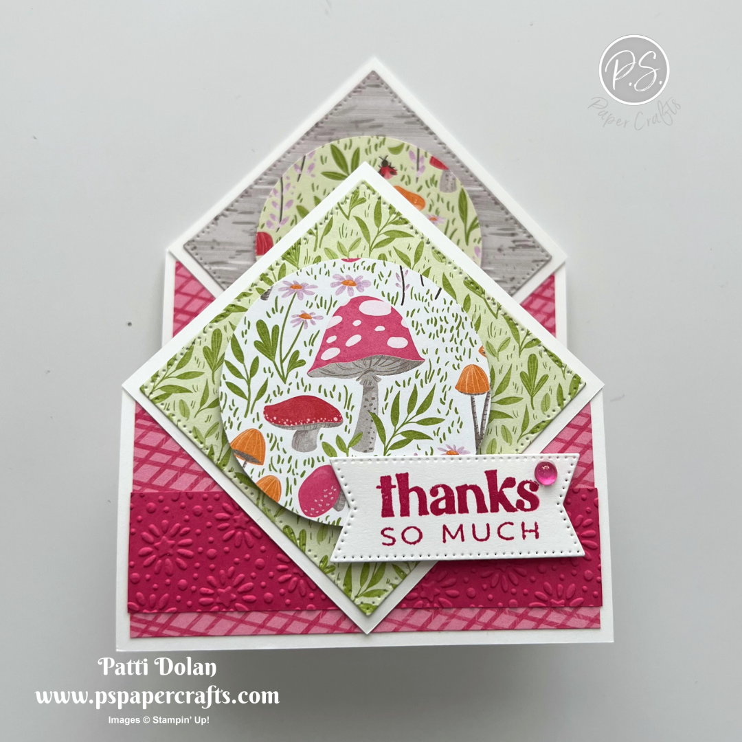 Double Diamond Fun Fold Cards — P.S. Paper Crafts