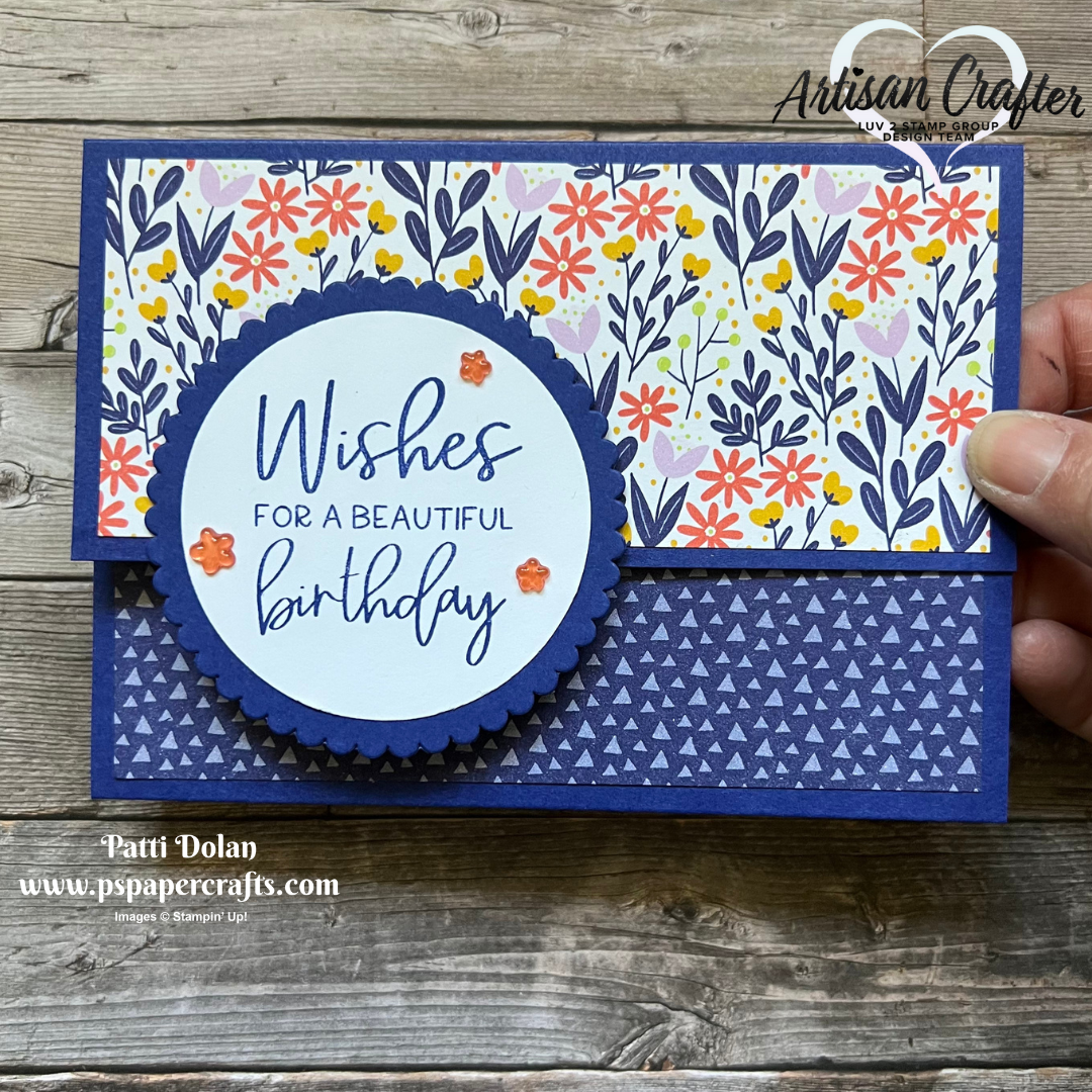 Fun Fold Cards - Birthday Series Class 5 — P.S. Paper Crafts