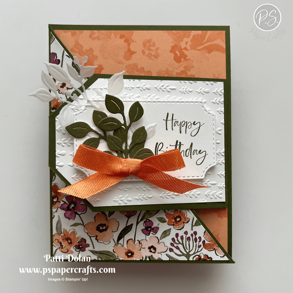 Triangle Flap Fold Cards — P.S. Paper Crafts