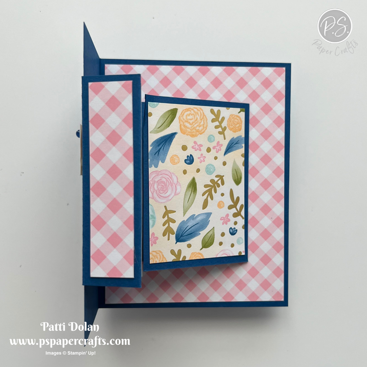 Tri-Fold Hidden Door Cards — P.S. Paper Crafts