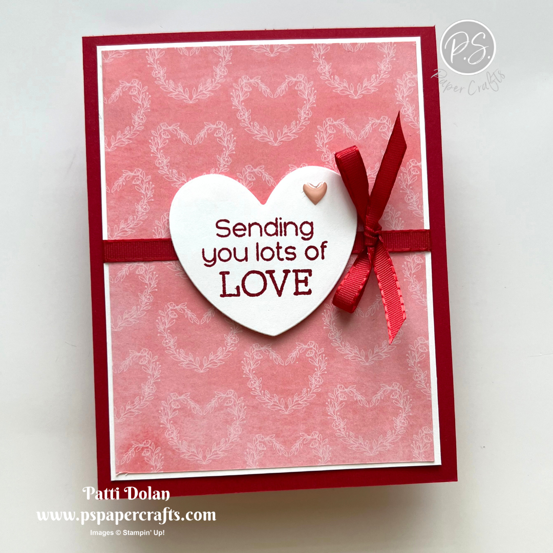 Hooray For Surprises - Sending Love Card — P.S. Paper Crafts