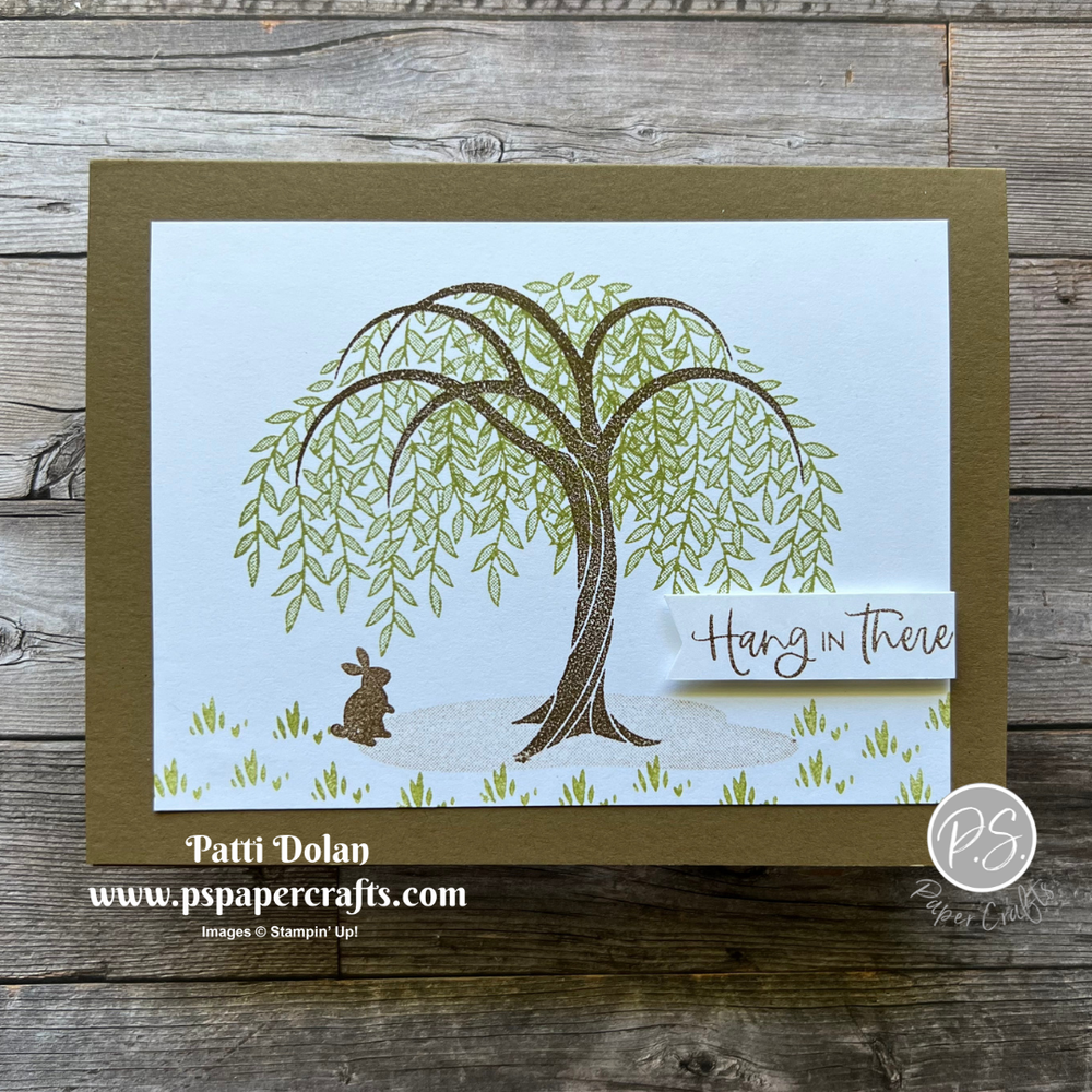 Simple Willow Tree Card — P.S. Paper Crafts