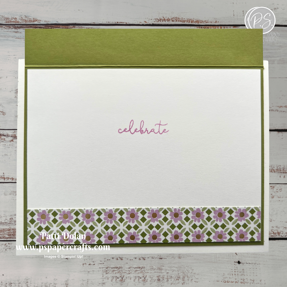 Ribbon Pinwheel Cards — P.S. Paper Crafts