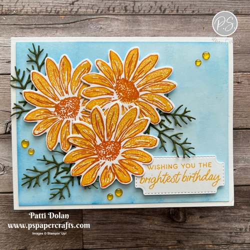 Daisy Delight Birthday Card — P.S. Paper Crafts
