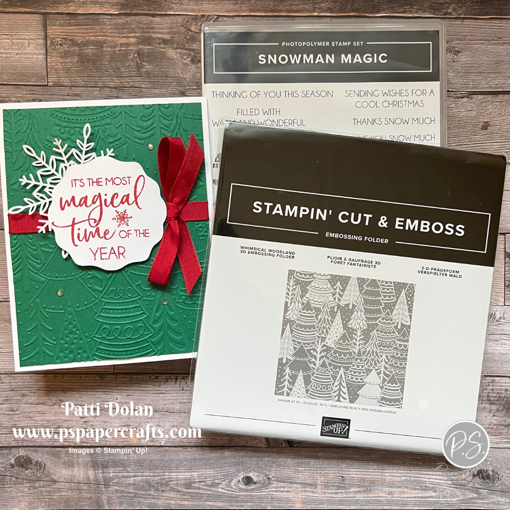 Whimsical, Magical Christmas Card — P.S. Paper Crafts