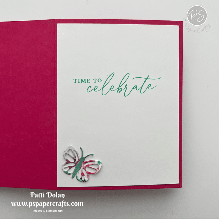 Simple Pleated Panel Cards — P.S. Paper Crafts