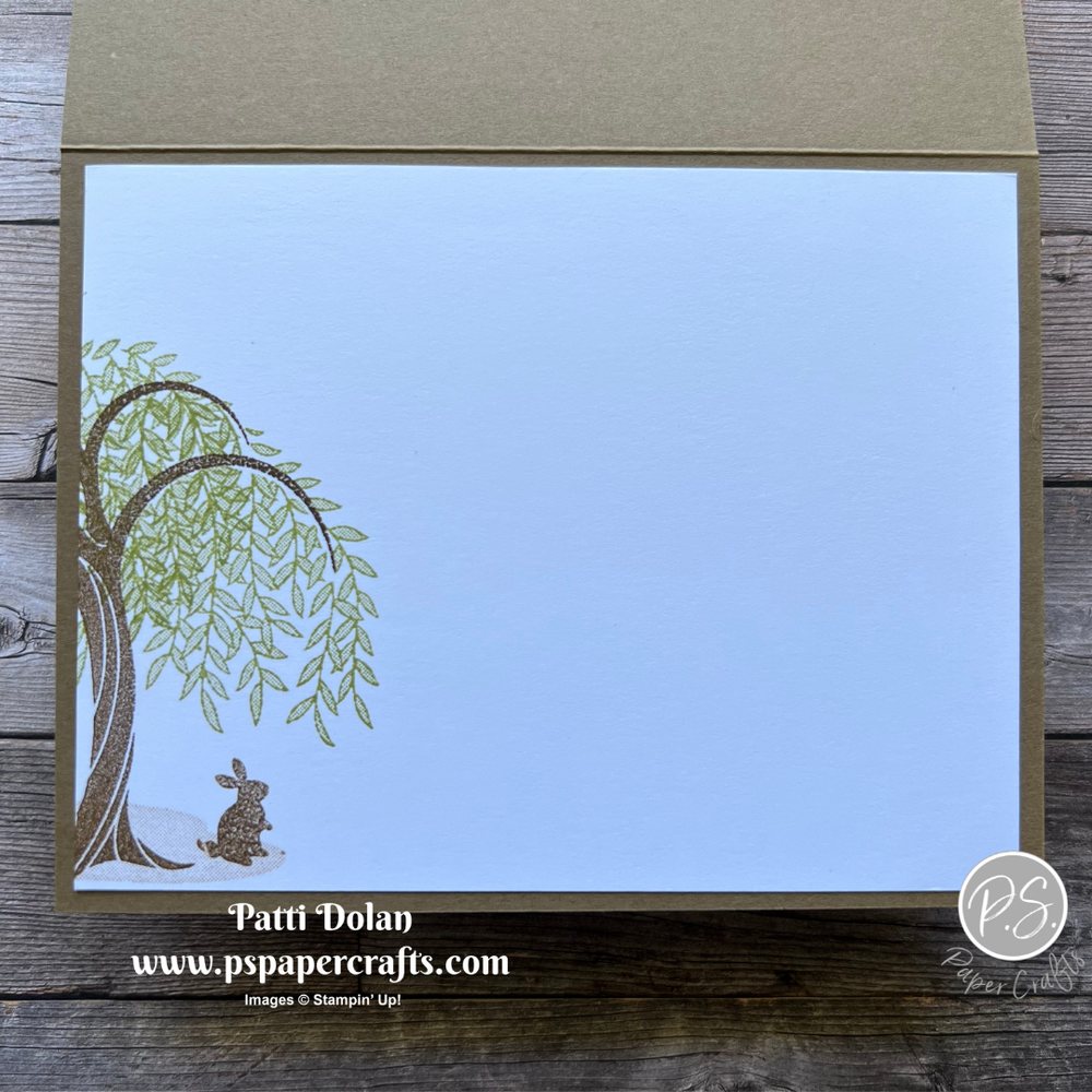 Simple Willow Tree Card — P.S. Paper Crafts