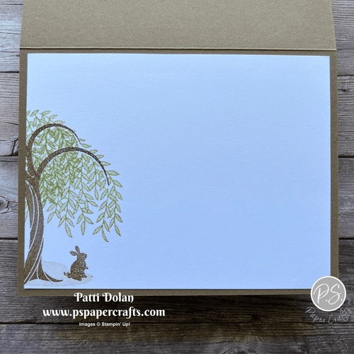 Simple Willow Tree Card — P.S. Paper Crafts