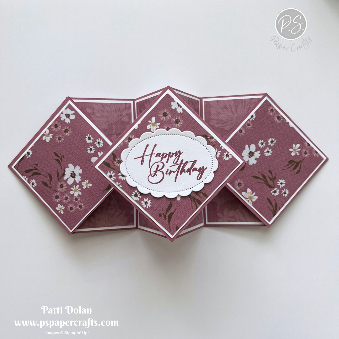 Triple Floating Diamond Cards — P.S. Paper Crafts