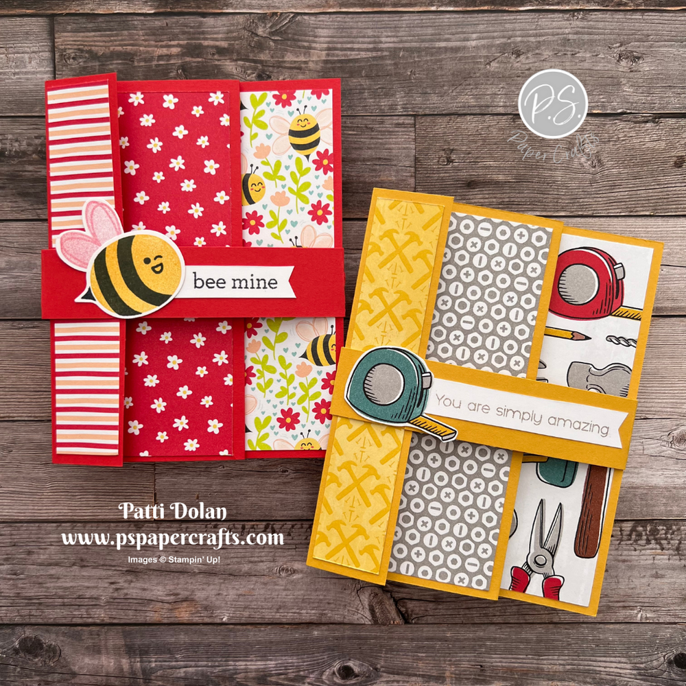 Triple Fold Cards — P.S. Paper Crafts